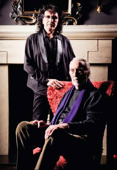 Sir Christopher Lee and Tony Iommi. - 9GAG