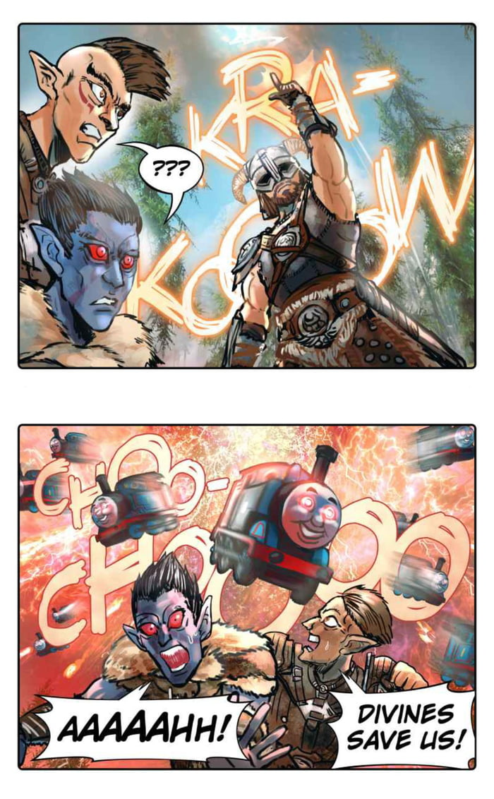 Skyrim: mod Chaos - 9GAG