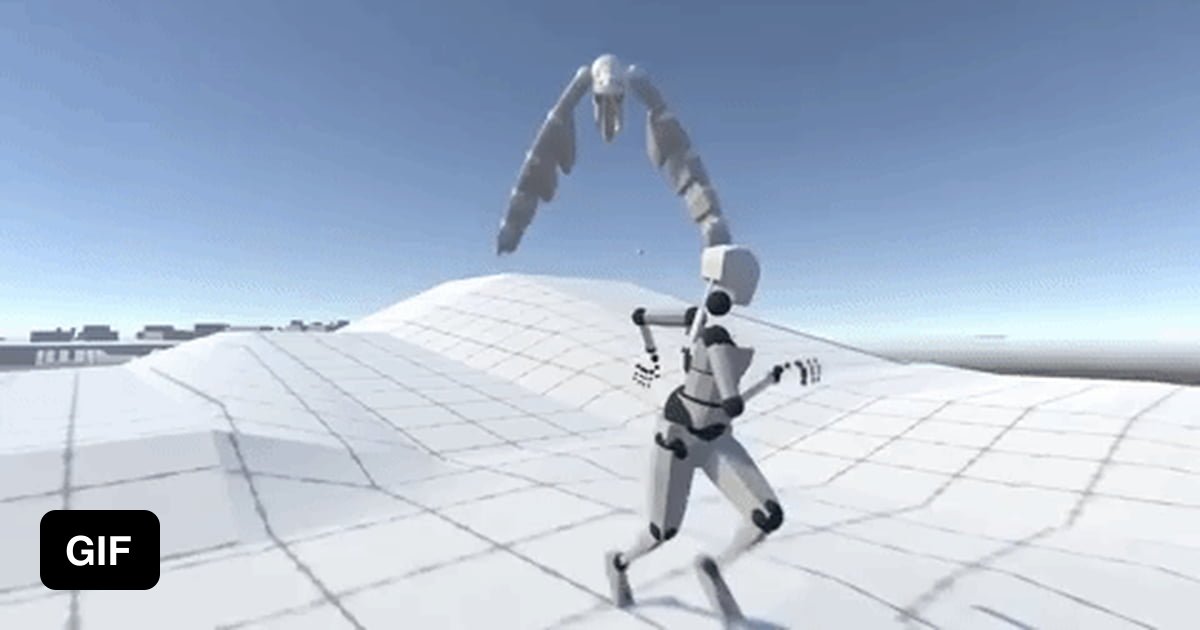 A right way to create beasts using the procedural animation - 9GAG