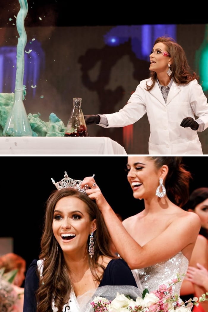 24-year-old Biochemist wins the Miss Virginia pageant by performing a ...