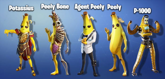 Every Peely Skin - 9GAG