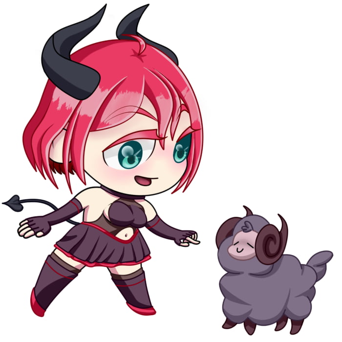 Chibi Demon - 9GAG