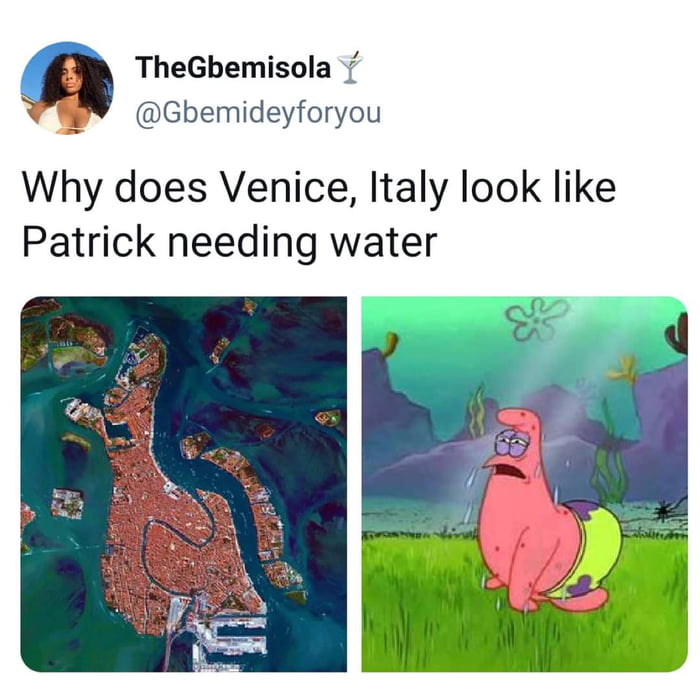 Thirsty patrick. - 9GAG