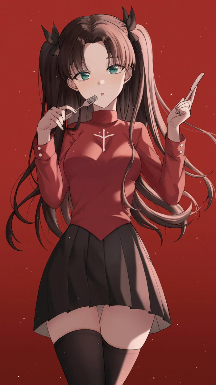 "Red Love" Rin Tohsaka - 9GAG