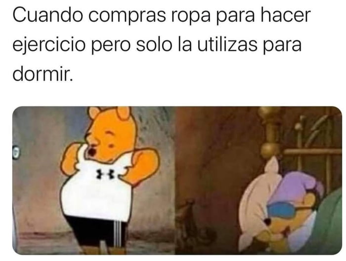 Que cómoda es la ropa para hacer ejercicio - 9GAG