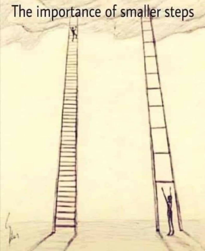 Small steps, big difference - 9GAG