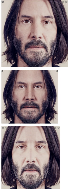 Someone said that Keanu Reeves has a perfectly symmetrical face. That ...
