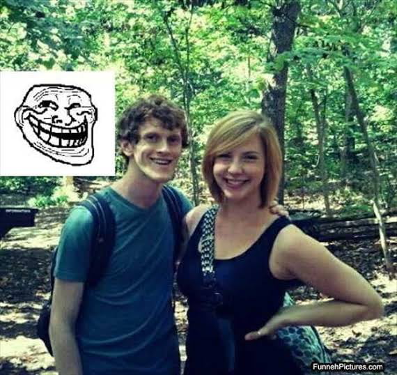A real Life TrollFace - 9GAG