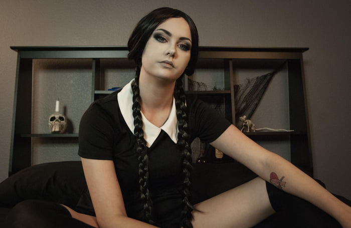 Wednesday Adams by Cheezburqer - 9GAG