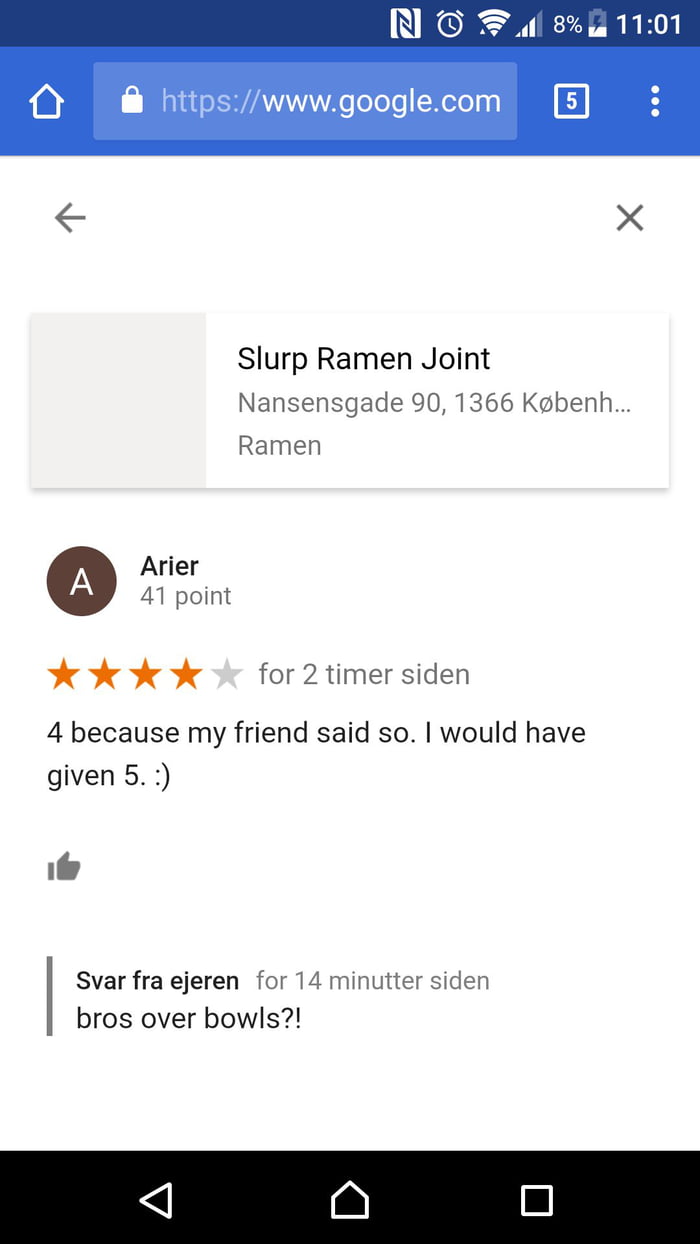 Just received the best reply ever. 10/10 would recommend (Copenhagen ...