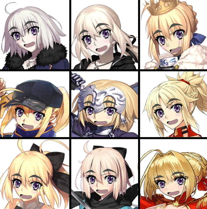 Replacing Saberface with Chaika Face - 9GAG