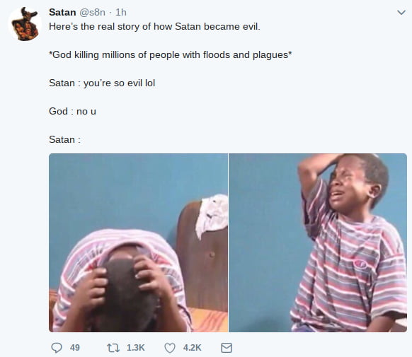 Yes, I know twitter screenshots aren't memes, but this tweet has a meme, does that count? - 9GAG