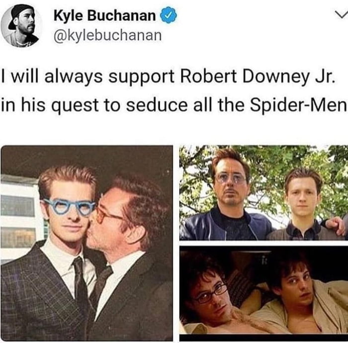 Iron Man and spider boy - 9GAG