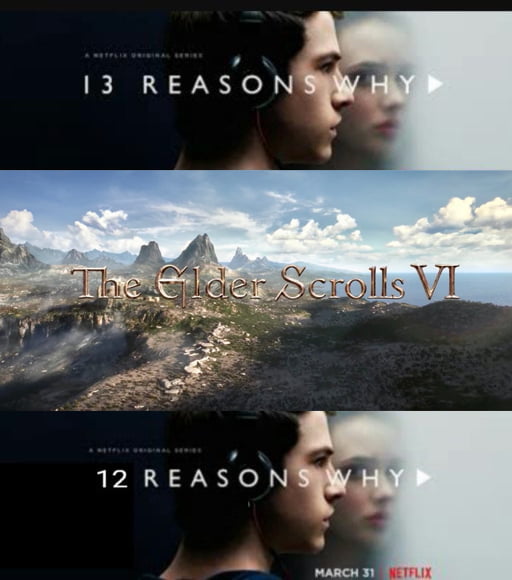 When I saw the announcement of Elder Scrolls VI - 9GAG