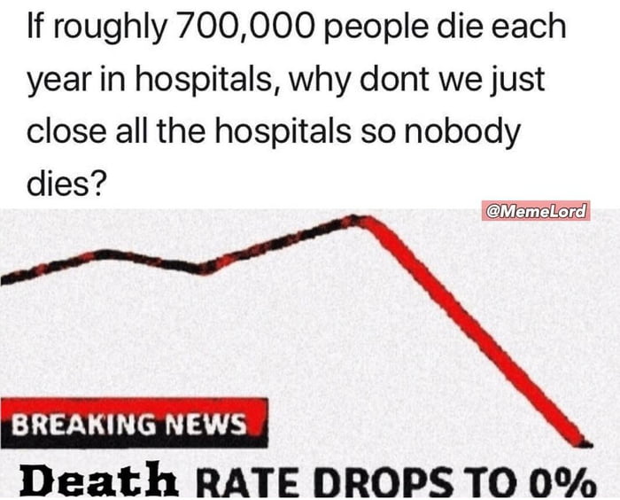 Nobody dies :) - 9GAG