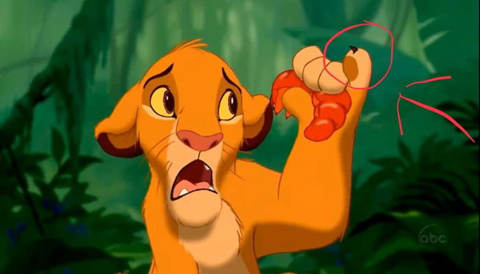 In Disney’s “The Lion King” Simba eats the bugs with his pinky up. This ...