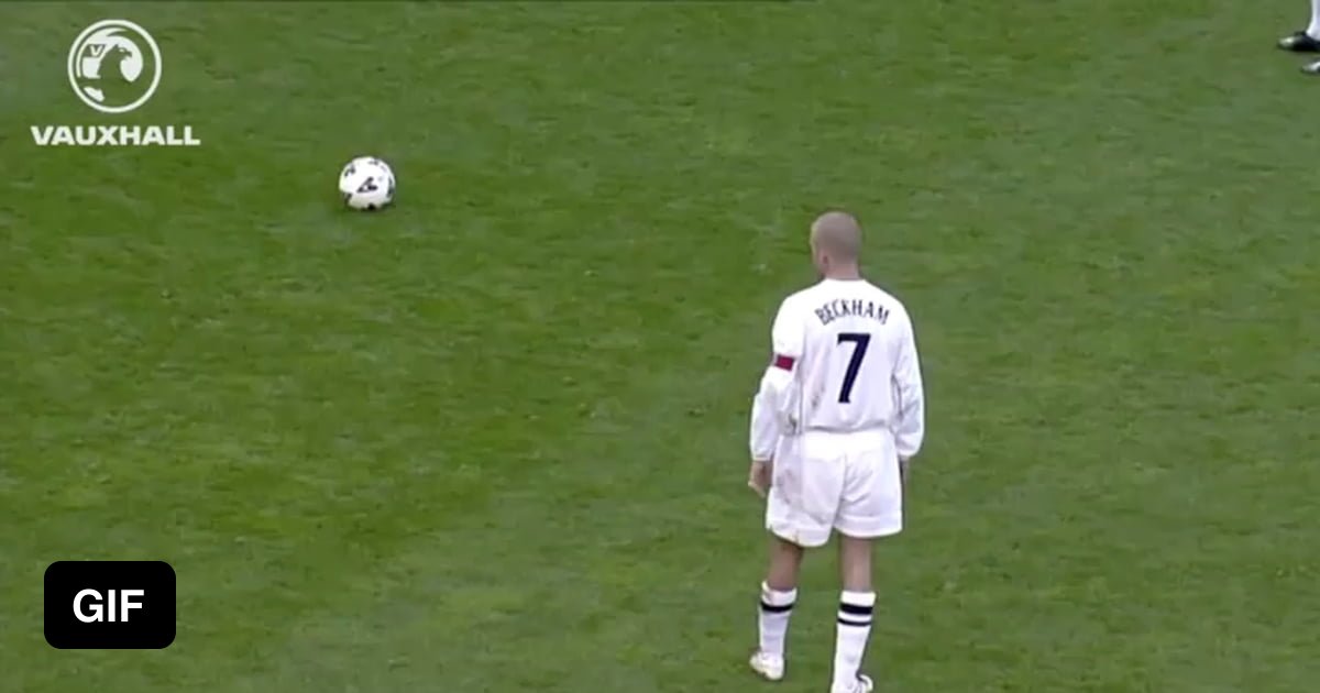 David Beckham's free kick against Greece which secured England's ...