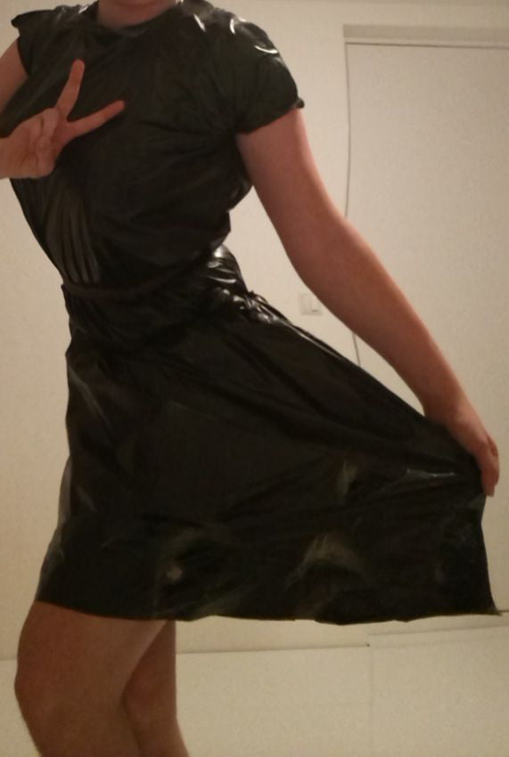 The little black (garbage bag) dress part 2 - 9GAG
