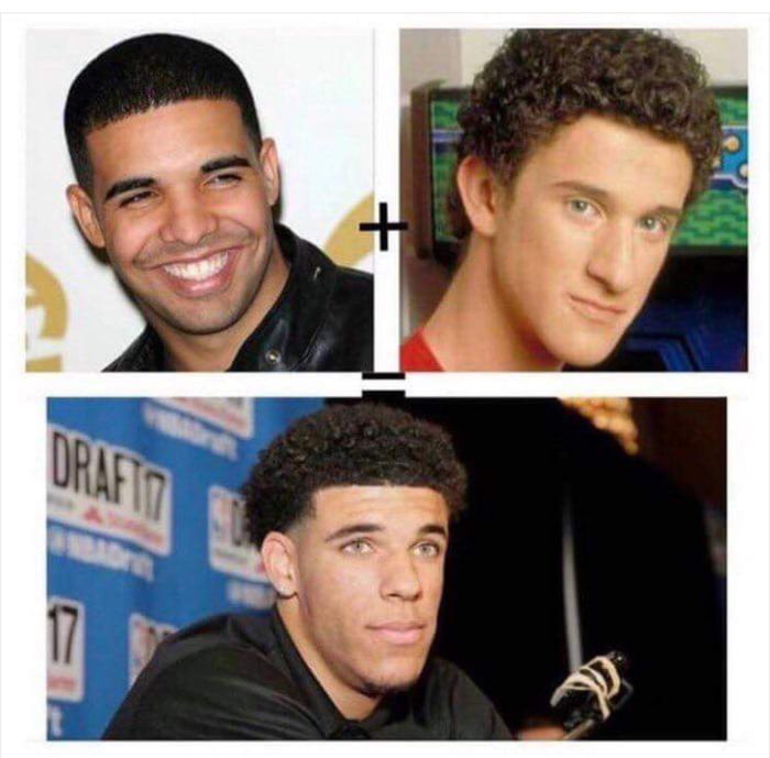 Drake + Screech = Lonzo Ball - 9GAG