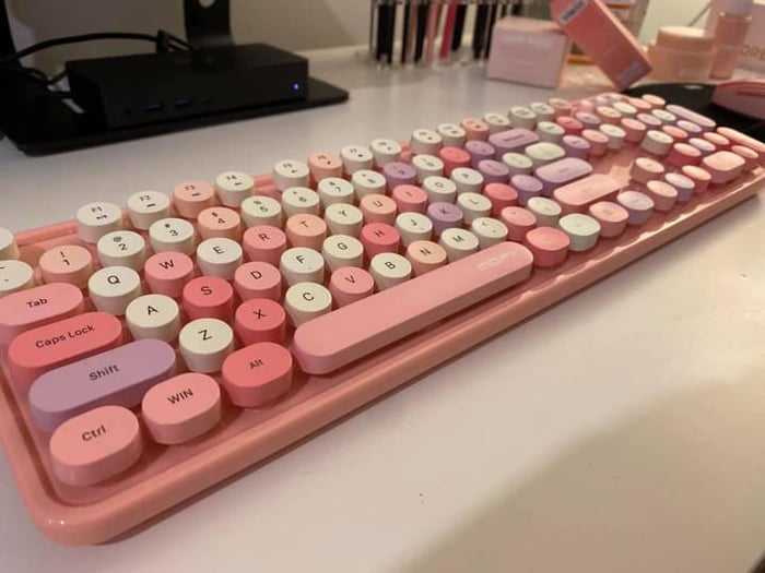 Pink Candy Keyboard - 9GAG