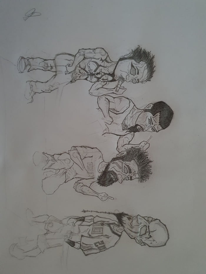 My first caricature/cartoon drawing and a small tribute to SOAD.. that ...