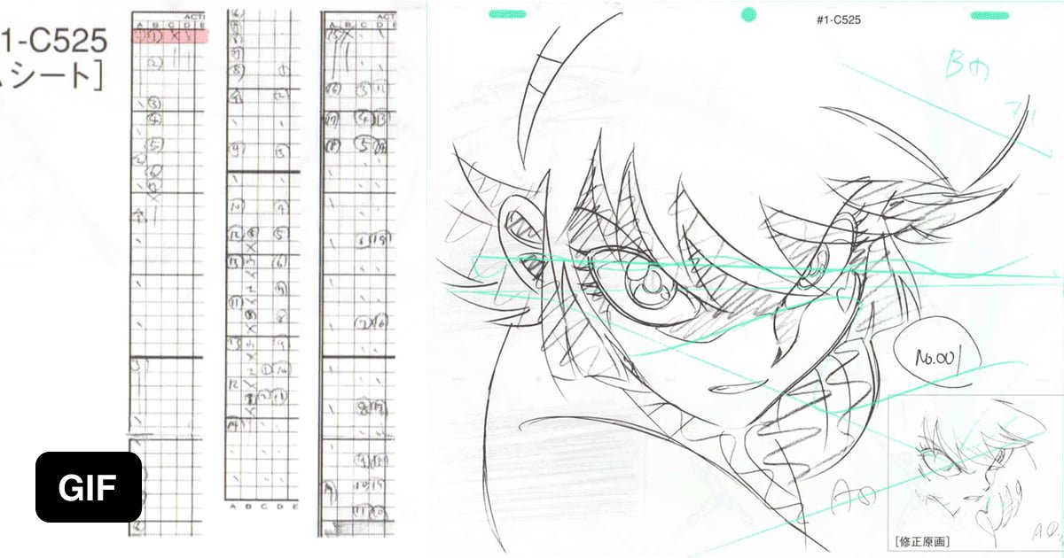 Re: Cutie Honey Animated Works (Key Animation Scans) Ep.01 C.525 ...