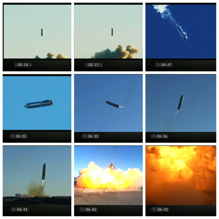 Starship | SN8 | High-Altitude Flight Test - 9GAG