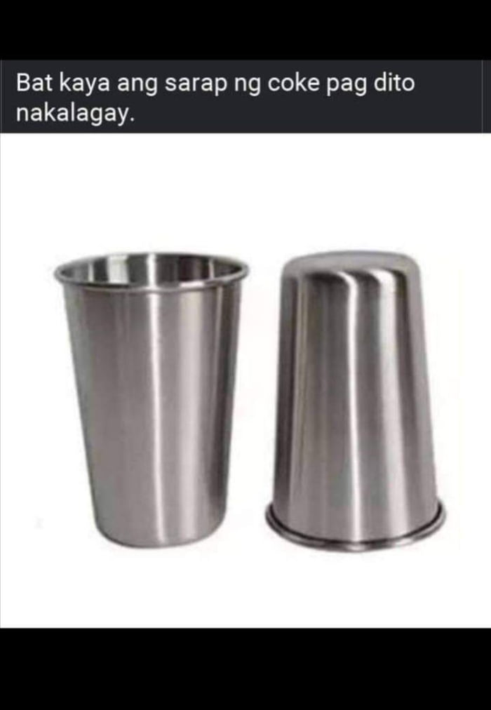 Kahit tubig gripo sasarap eh - 9GAG