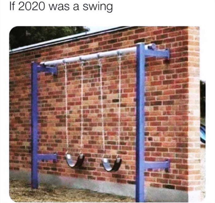 If 2020 was a swing - 9GAG