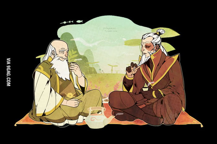 Zuko and Iroh - 9GAG