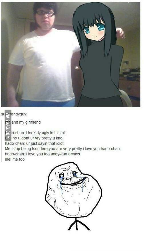 Meet andy and his new girlfriend hado-chan so sweet! - 9GAG