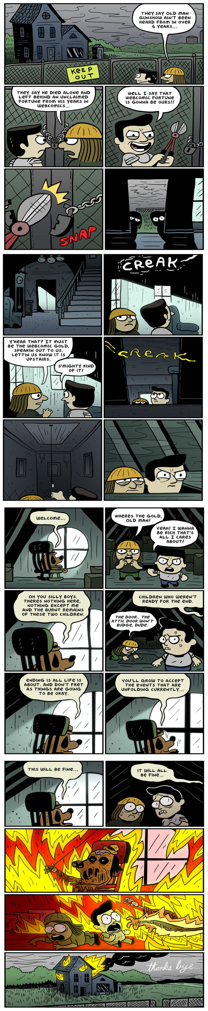 Gunshow comic ending - 9GAG