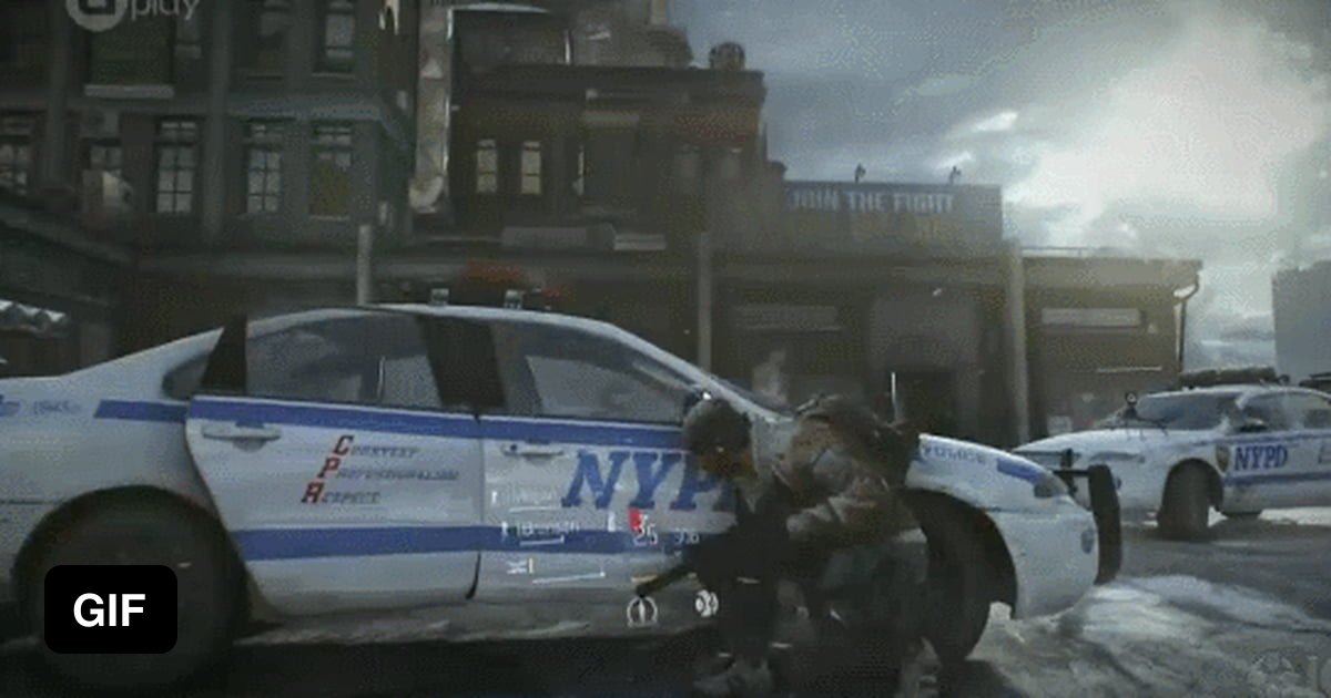 The car door in "Tom Clancy's: The Division"... It's the little things ...