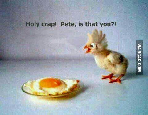 Holy crap! Pete is that you? - 9GAG