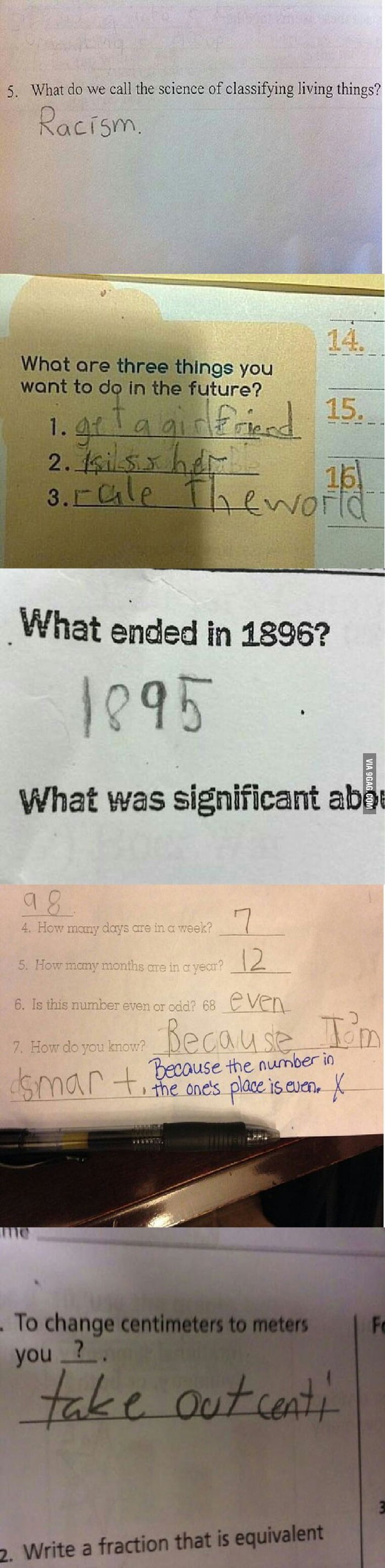 Extra smart kids... - 9GAG