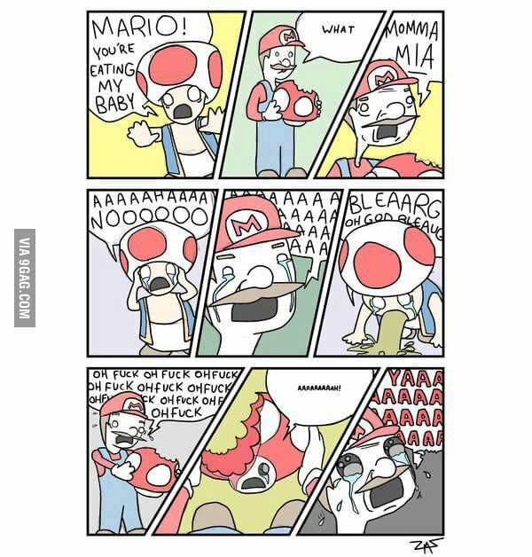 WHY MARIO WHY?! - 9GAG