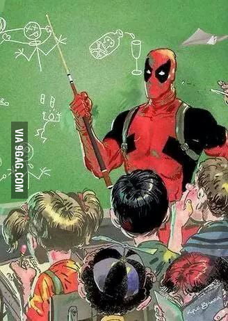 Awesome Deadpool Strikes again. - 9GAG