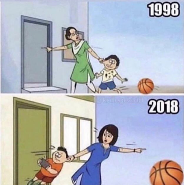 1998 vs 2018 - 9GAG