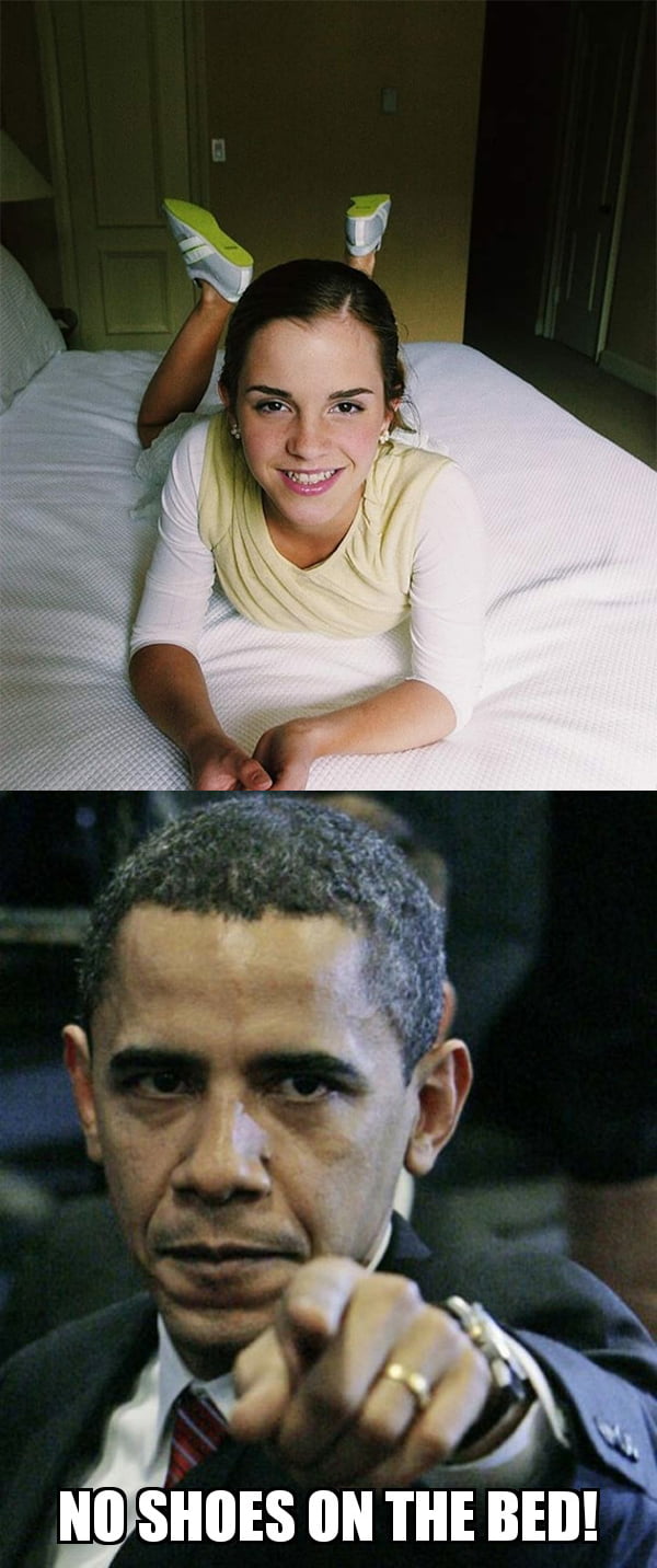 Emma Watson the bed? - 9GAG