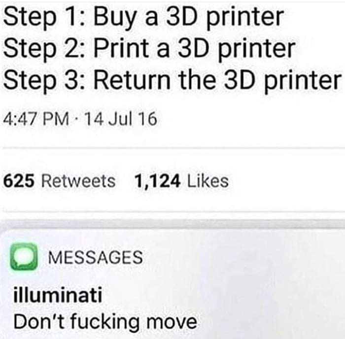 Step 4: print filament - 9GAG
