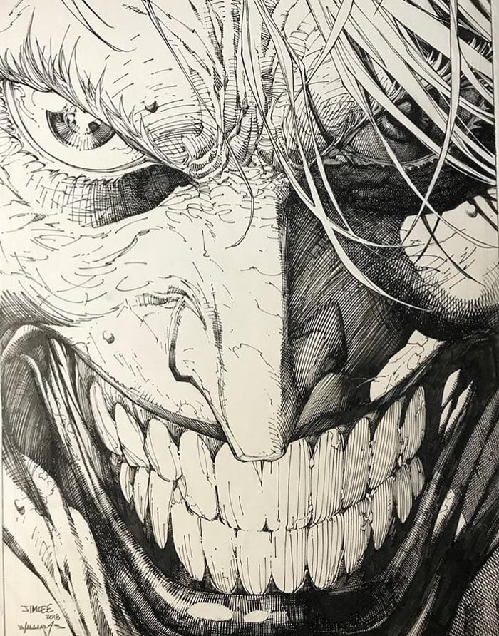 The Joker by Jim Lee - 9GAG