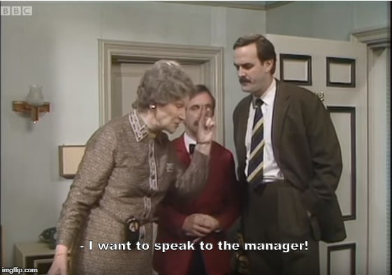 "Deaf, mad and blind" - Karen's grandmother - 9GAG