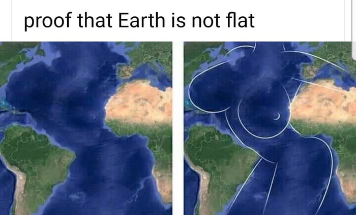 Checkmate, flat-earthers! - 9GAG