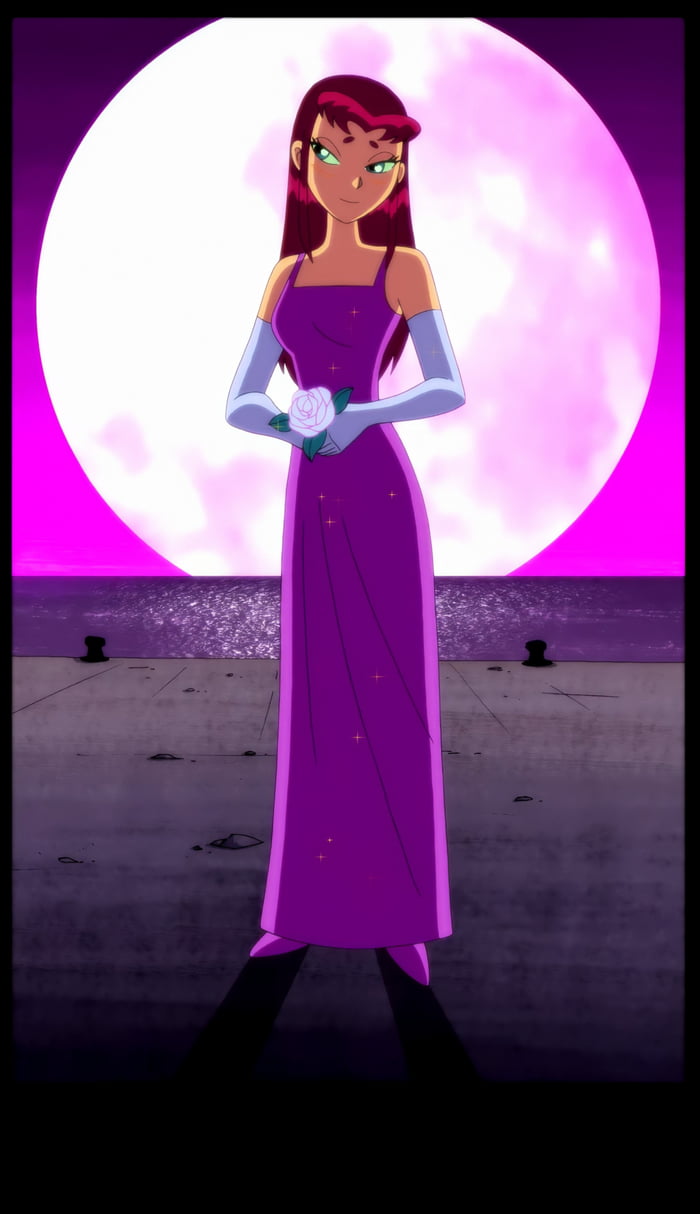 Starfire's prom dress. - 9GAG