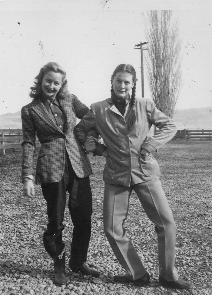 Both men and women that came along to the many divorce ranches in ...