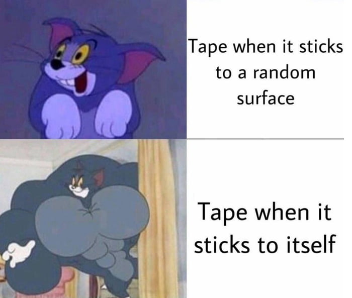 Happens all the time i need to tape something - 9GAG