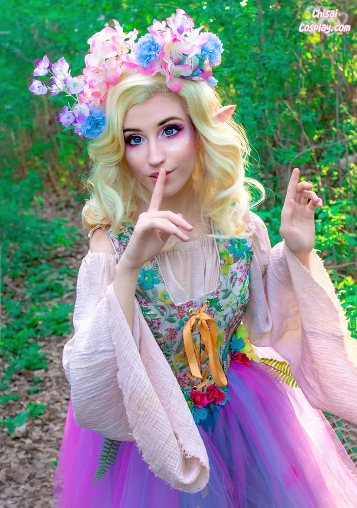 Flower Fae OC by ChisaiCosplay - 9GAG
