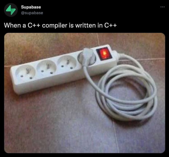 when-a-c-compiler-is-written-in-c-9gag