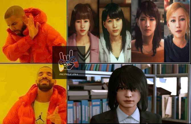 Best girl in Judgement especially when you dress her up - 9GAG