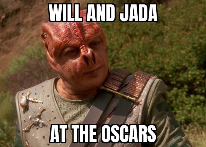 Darmok explaining a simp in his native language. - 9GAG